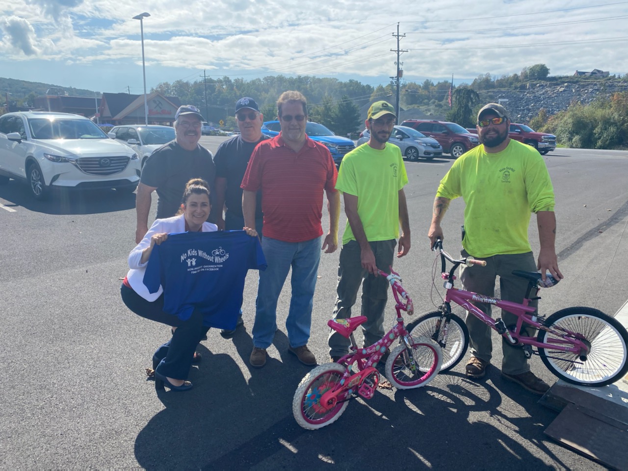 Photos of Our Mission – No Kids Without Wheels